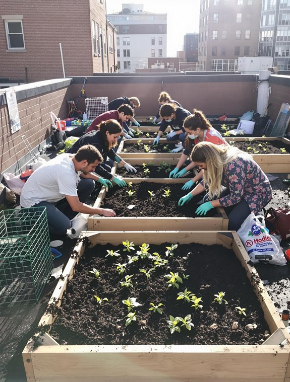 Fostering Team Spirit With Urban Garden Projects – Urban Greenthumbs